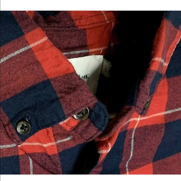 Goodfellow & Co | Shirts | Goodfellow Co Mens Plaid Flannel Shirt Red ...